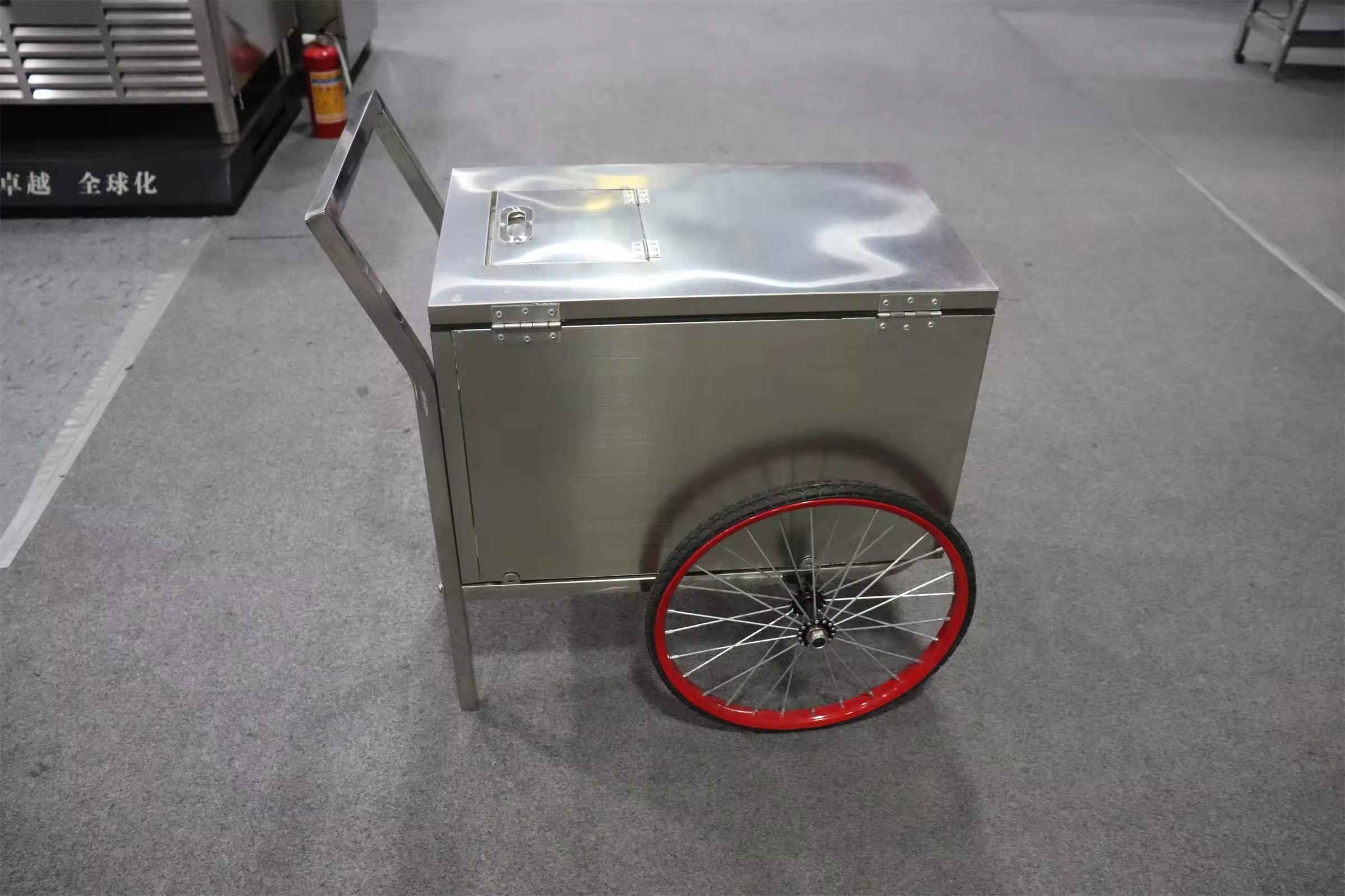 Stainless Steel Beverage cooler cart,cooler push cart design,small pus ...
