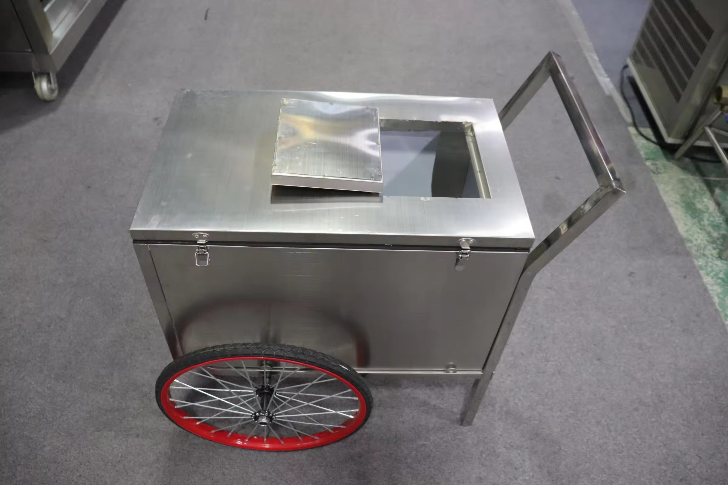 Stainless Steel Beverage cooler cart,cooler push cart design,small pus ...