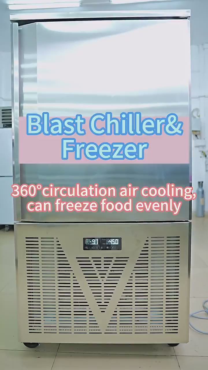 10 trays Flash Blast Chiller shock Chest Dumpling air quick irinox ice ...